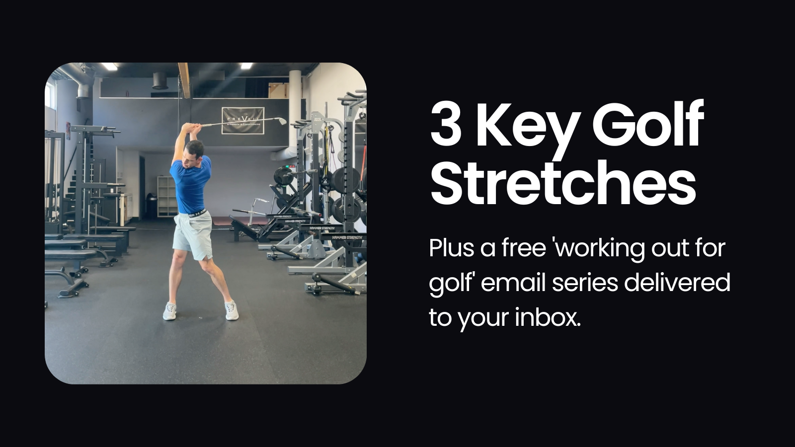 Top 3 Golf Stretches - Fit For Golf