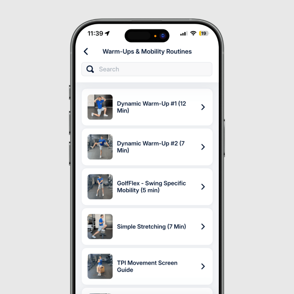 Force Program – Maximum Strength Training for Golfers
